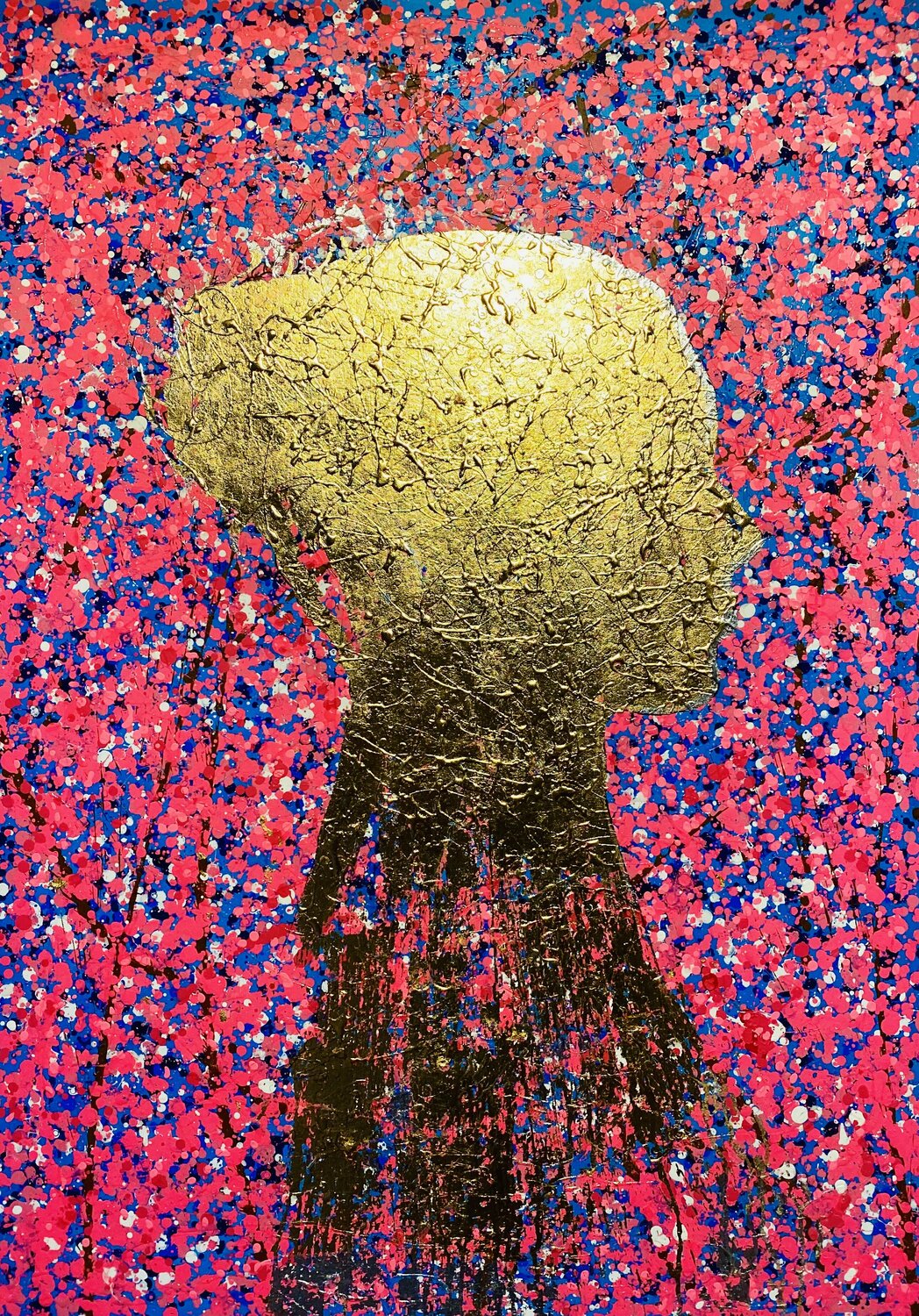 SCHÖNE GEDANKEN by Gunter Wenzel (2022) : Painting Acrylic, Oil on ...