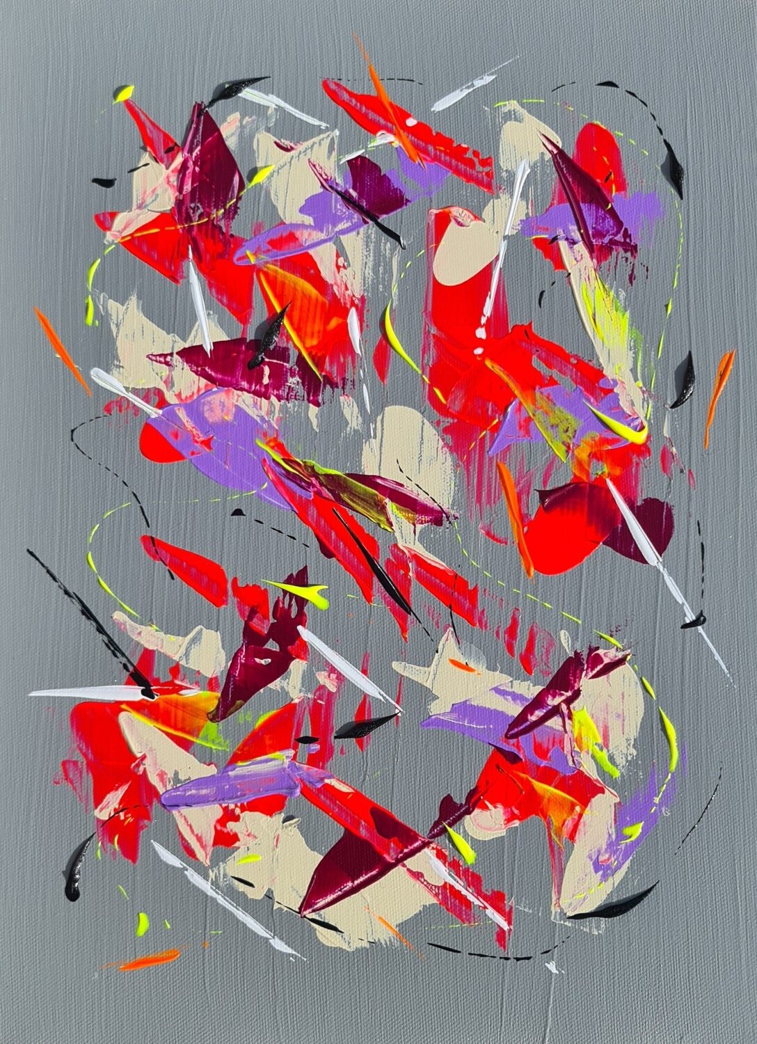 Grey Anatomy by Yaniro (2023) : Painting Acrylic on Canvas - Singulart