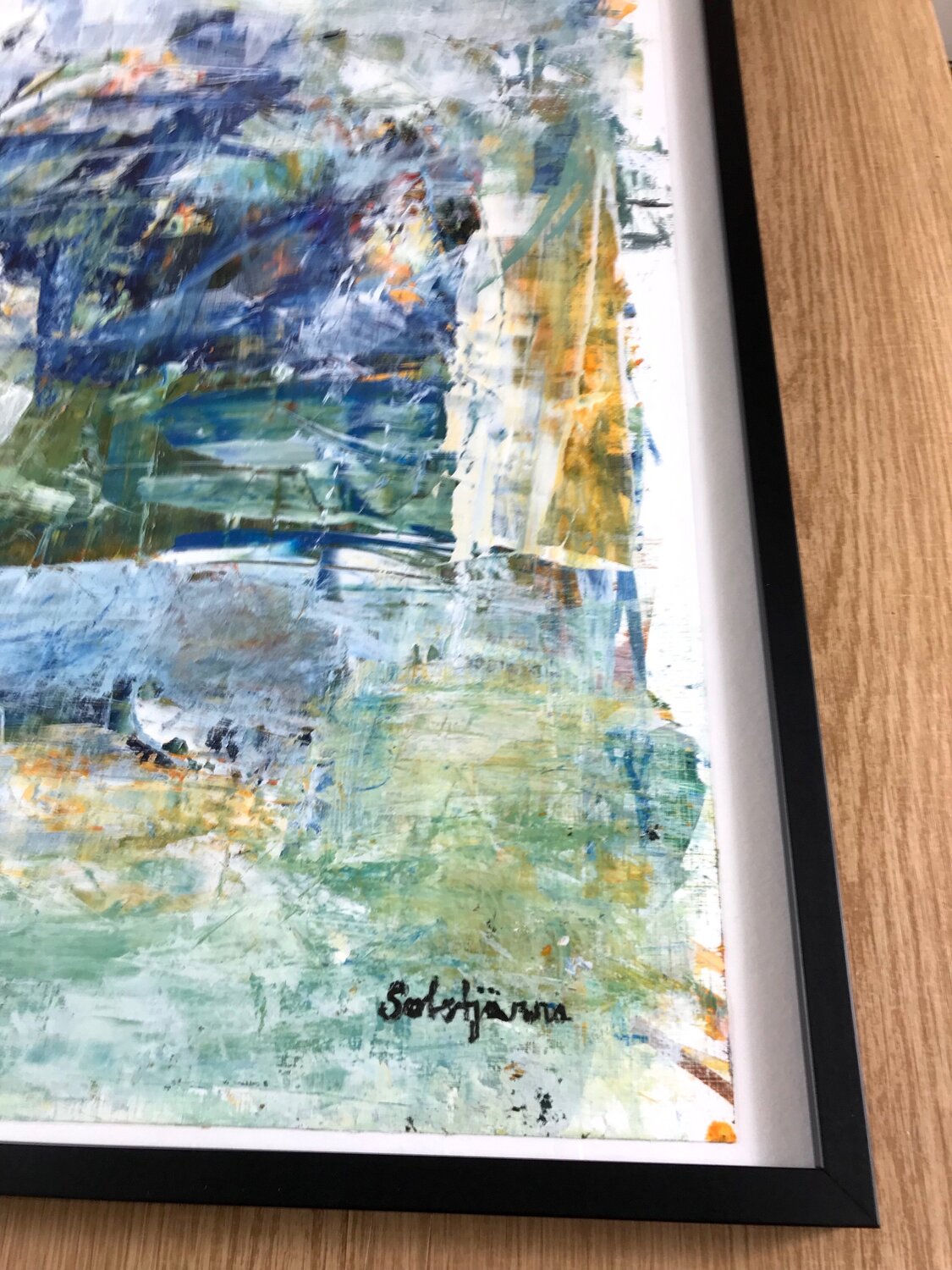 The First Cut Is The Deepest by Richard Solstjärna (2024) : Painting ...