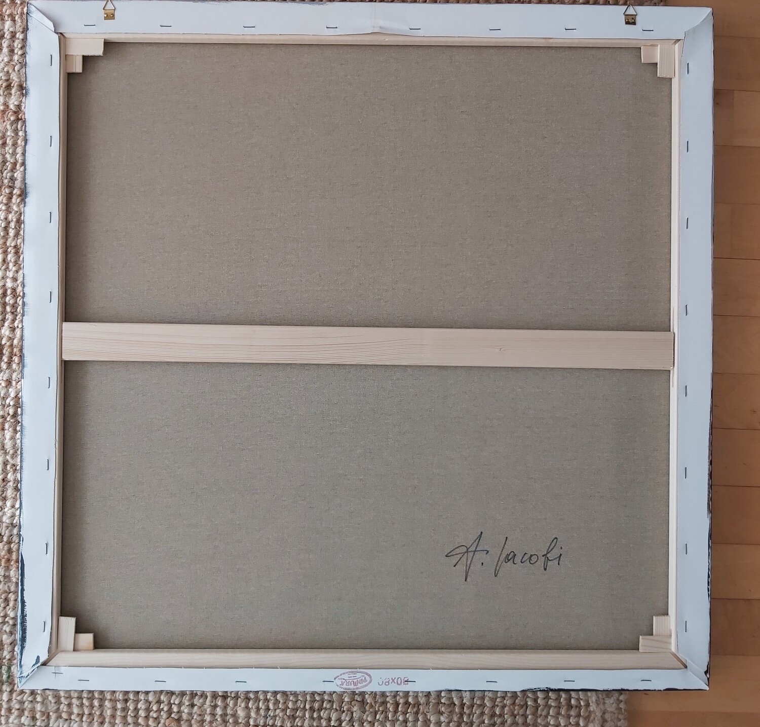 Urban Reflections 2 - Abstract by Andrea Jacobi (2025) : Painting Acrylic on Canvas - Singulart