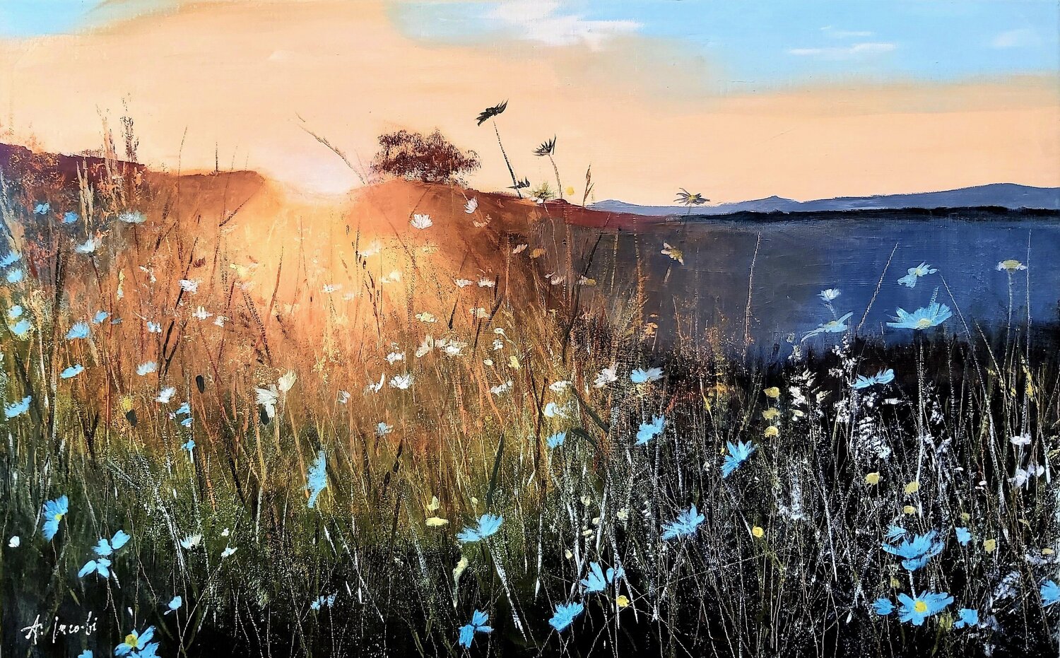 На лугу жизни...Художник Андреа Якоби(Andrea Jacobi).Австрия ...