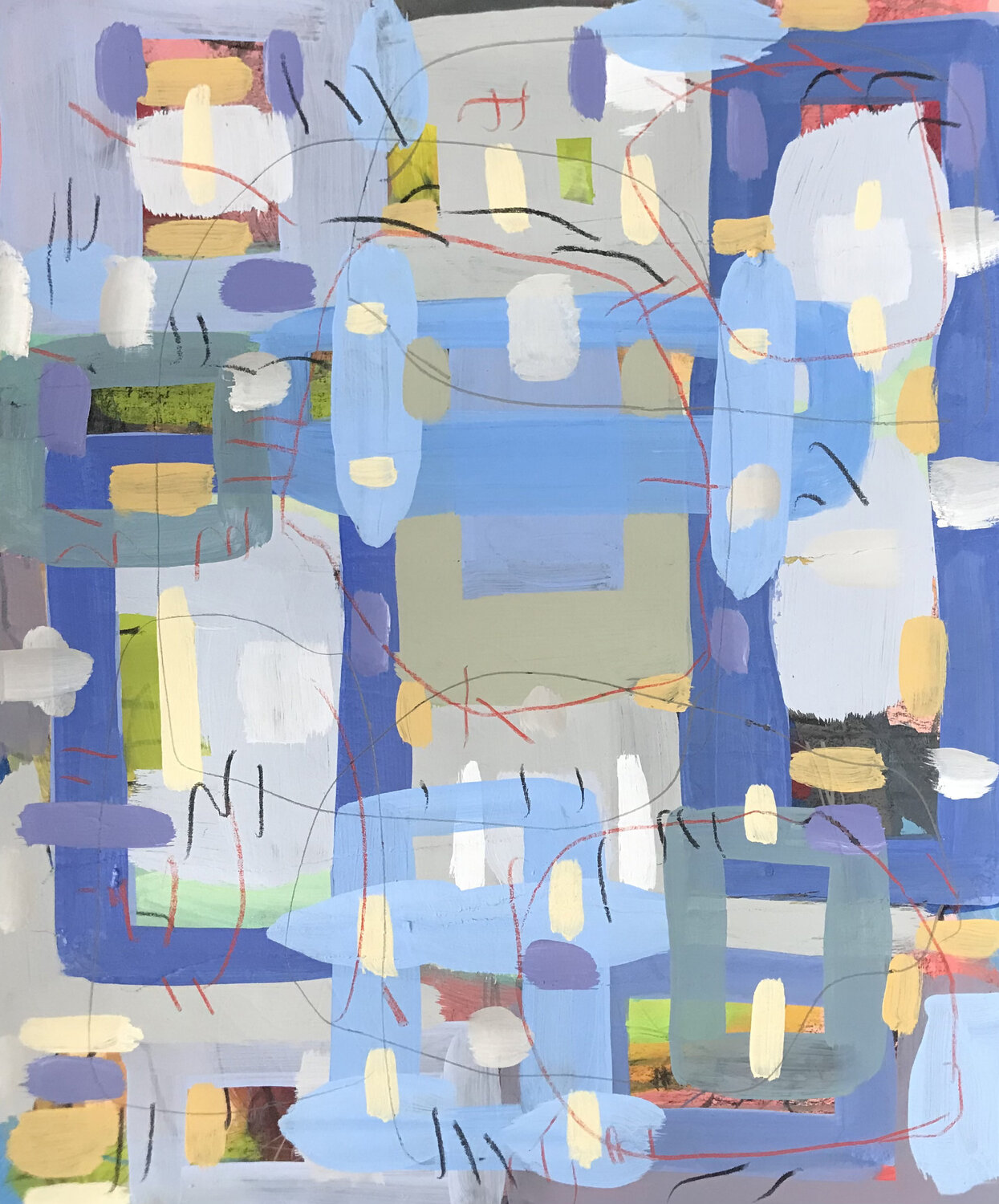 Stopping the Noise - Peace III by Jaye Alison (2024) : Painting Acrylic ...