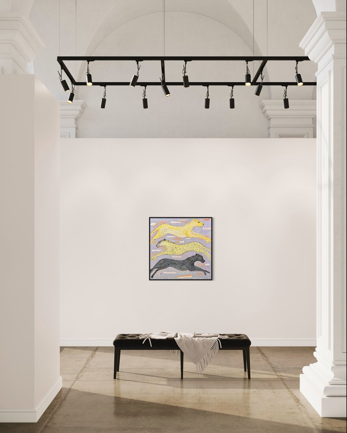 Levitation by Daria Borisova (2023) : Painting Acrylic on Canvas ...