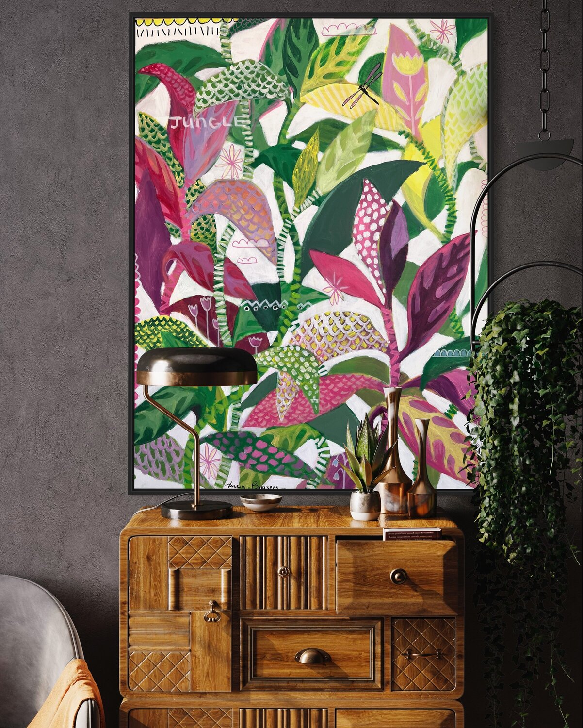 Synergy von Daria Borisova (2023): Malerei Acryl auf Leinwand - SINGULART