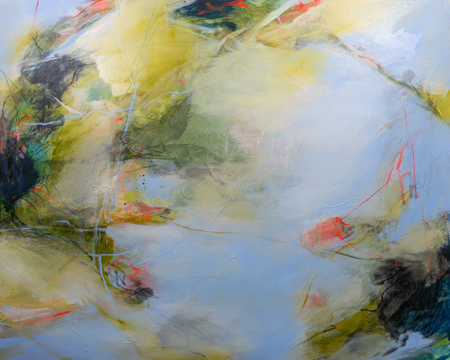 Withhold Your Desires by Jaime Smith (2023) : Painting Acrylic, Pencil ...