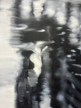 Anatomie der Gegenwart von Angela Wichmann (2022): Malerei Öl auf ...