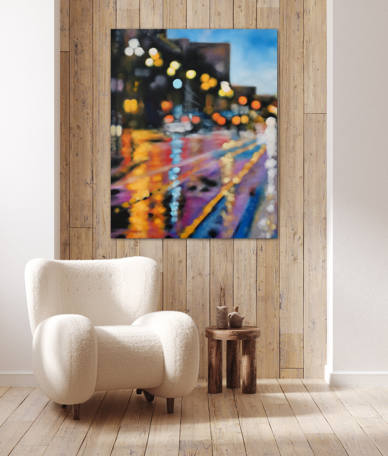 Eine Ahnung by Angela Wichmann (2023) : Painting Oil on Canvas - Singulart