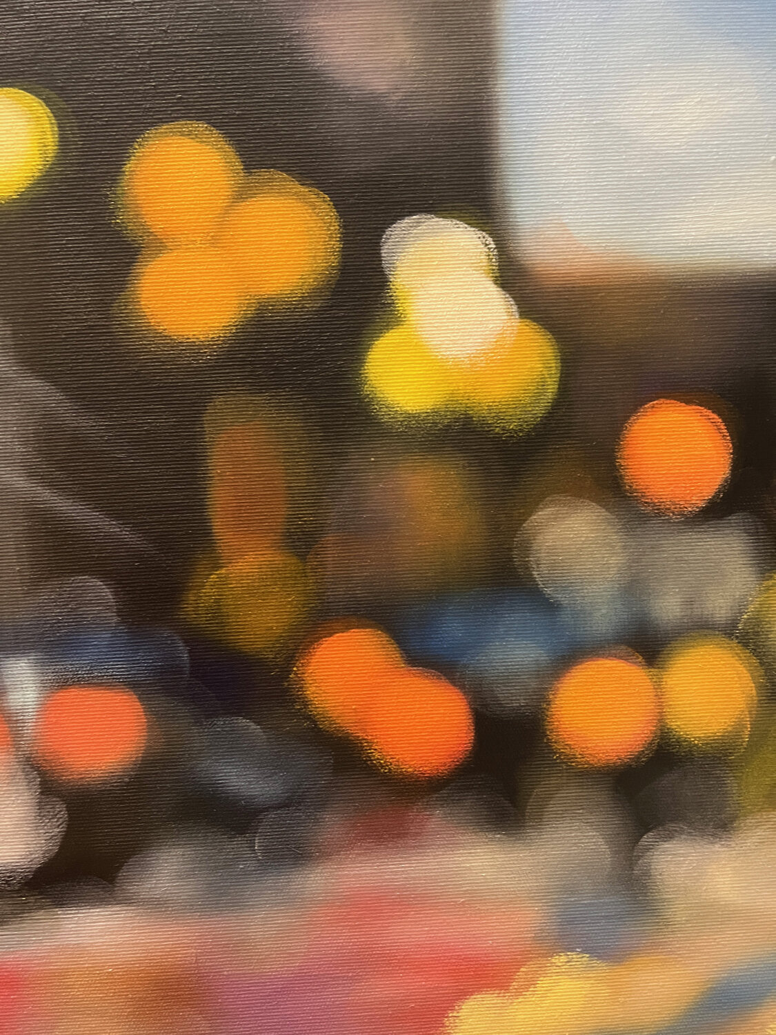 Eine Ahnung de Angela Wichmann (2023) : Peinture Huile sur Toile ...