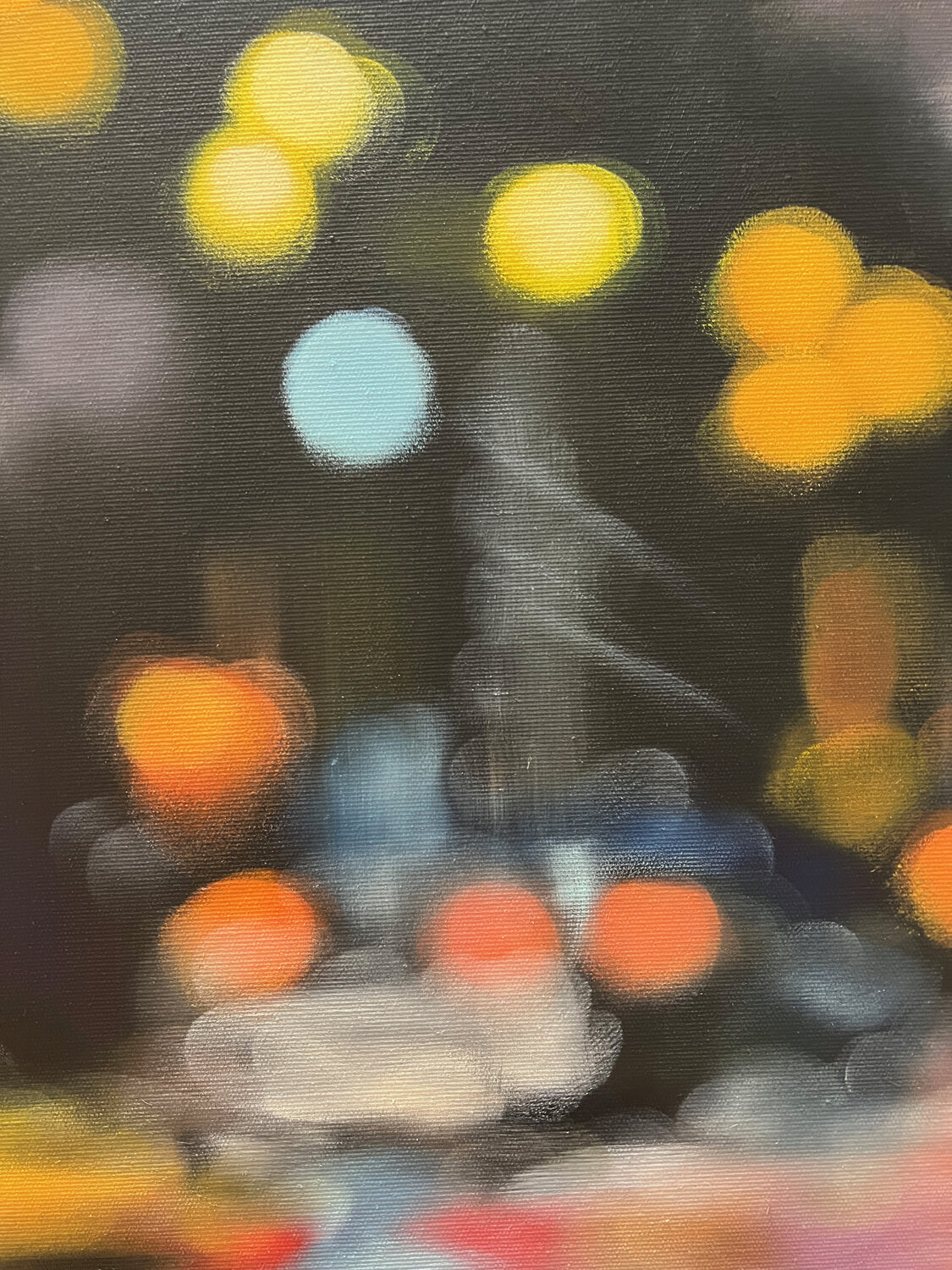 Eine Ahnung de Angela Wichmann (2023) : Peinture Huile sur Toile ...