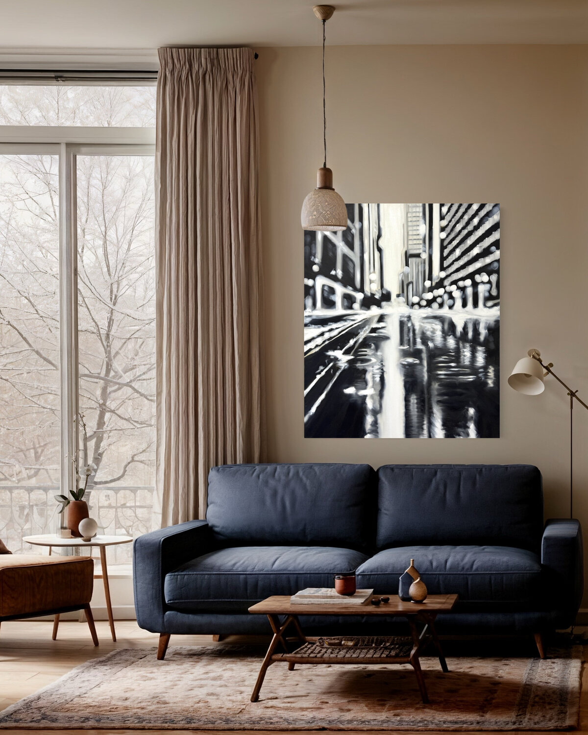 Now and Then de Angela Wichmann (2024) : Peinture Huile sur Toile ...