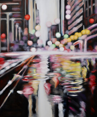 Anatomie der Gegenwart von Angela Wichmann (2022): Malerei Öl auf ...