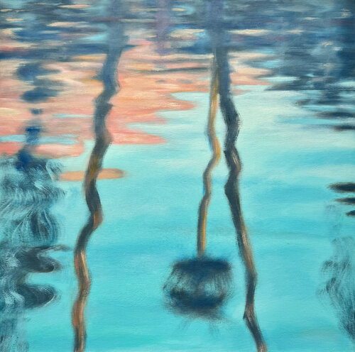 Anatomie der Gegenwart von Angela Wichmann (2022): Malerei Öl auf ...