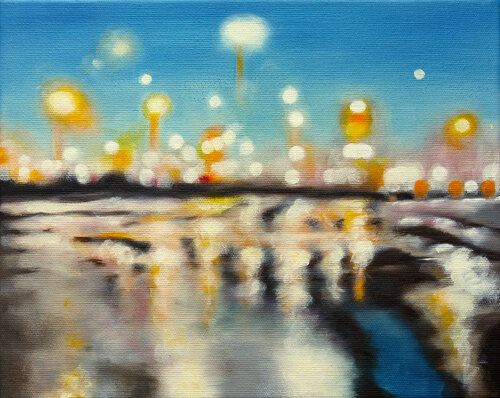 Anatomie der Gegenwart von Angela Wichmann (2022): Malerei Öl auf ...