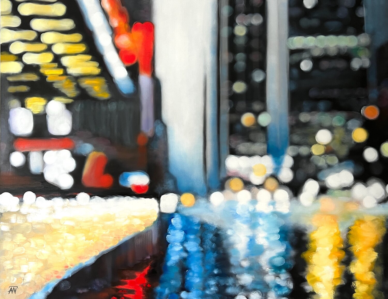 Reflection de Angela Wichmann (2022) : Peinture Huile sur Toile - Singulart