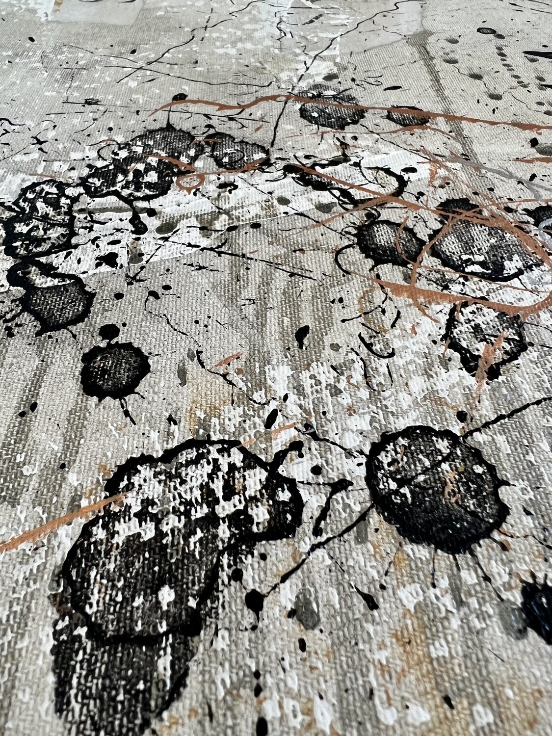 Selbst sein von Doreen Spiegel (2021): Malerei Acryl auf Leinwand ...