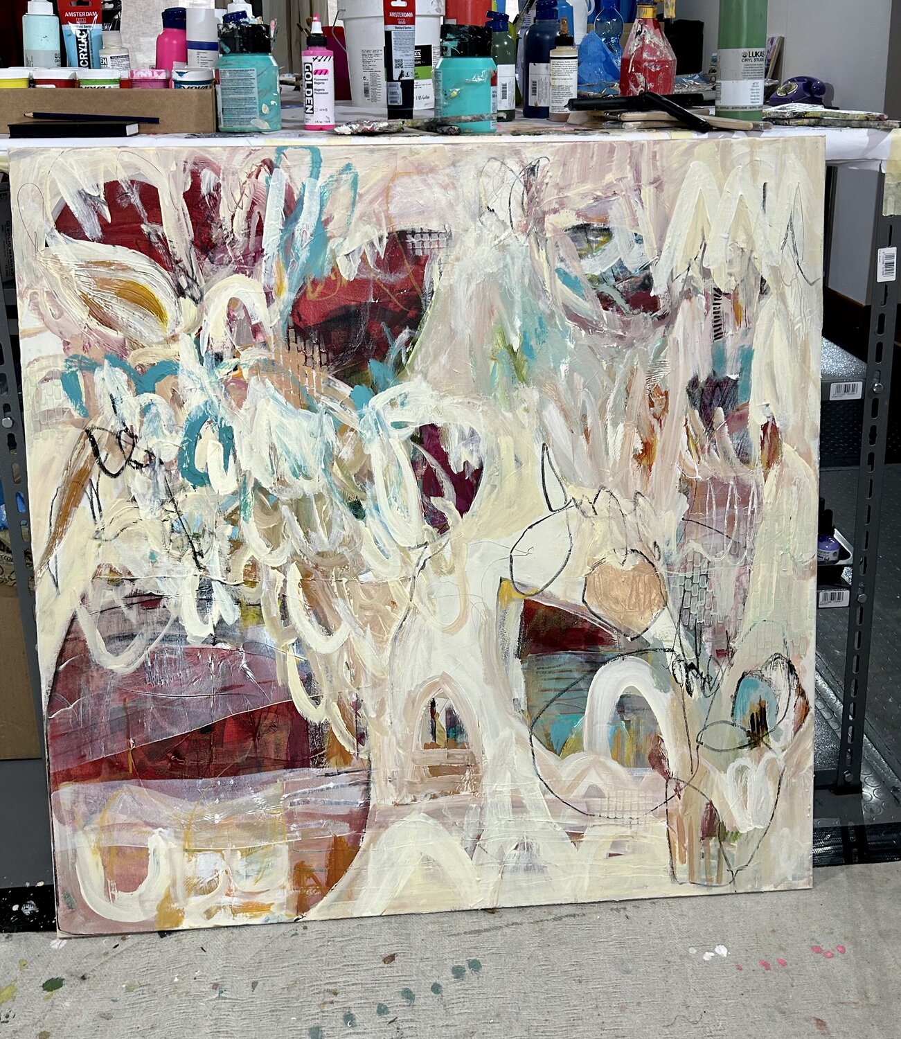 The Outlook Has Never Been Better by Lynette Reed (2023) : Painting ...