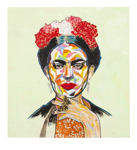 La farfalla e Frida by Paolo Tocchini (2020) : Painting Acrylic ...