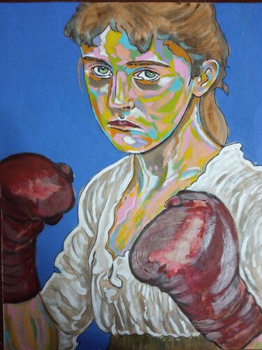 Non un passo indietro de Paolo Tocchini (2022): Pintura Acrílico ...