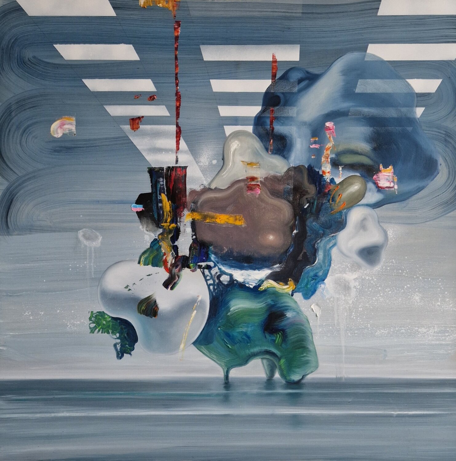 Hyper Paradise by Allen Mack (2023) : Painting Oil on Canvas - SINGULART