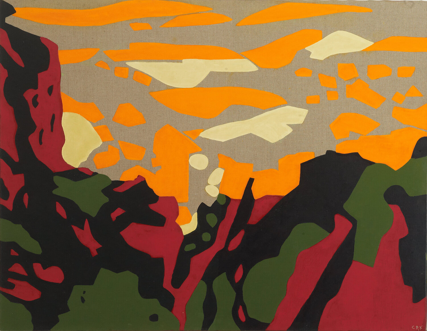 L'été 4 di Clara Ramirez Katz (2024): Pittura a Olio su Lino - Singulart