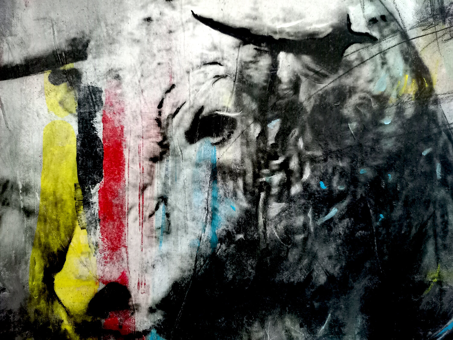 STIER II by Susanne Reske (2022) : Painting Acrylic, Graphite on Canvas ...