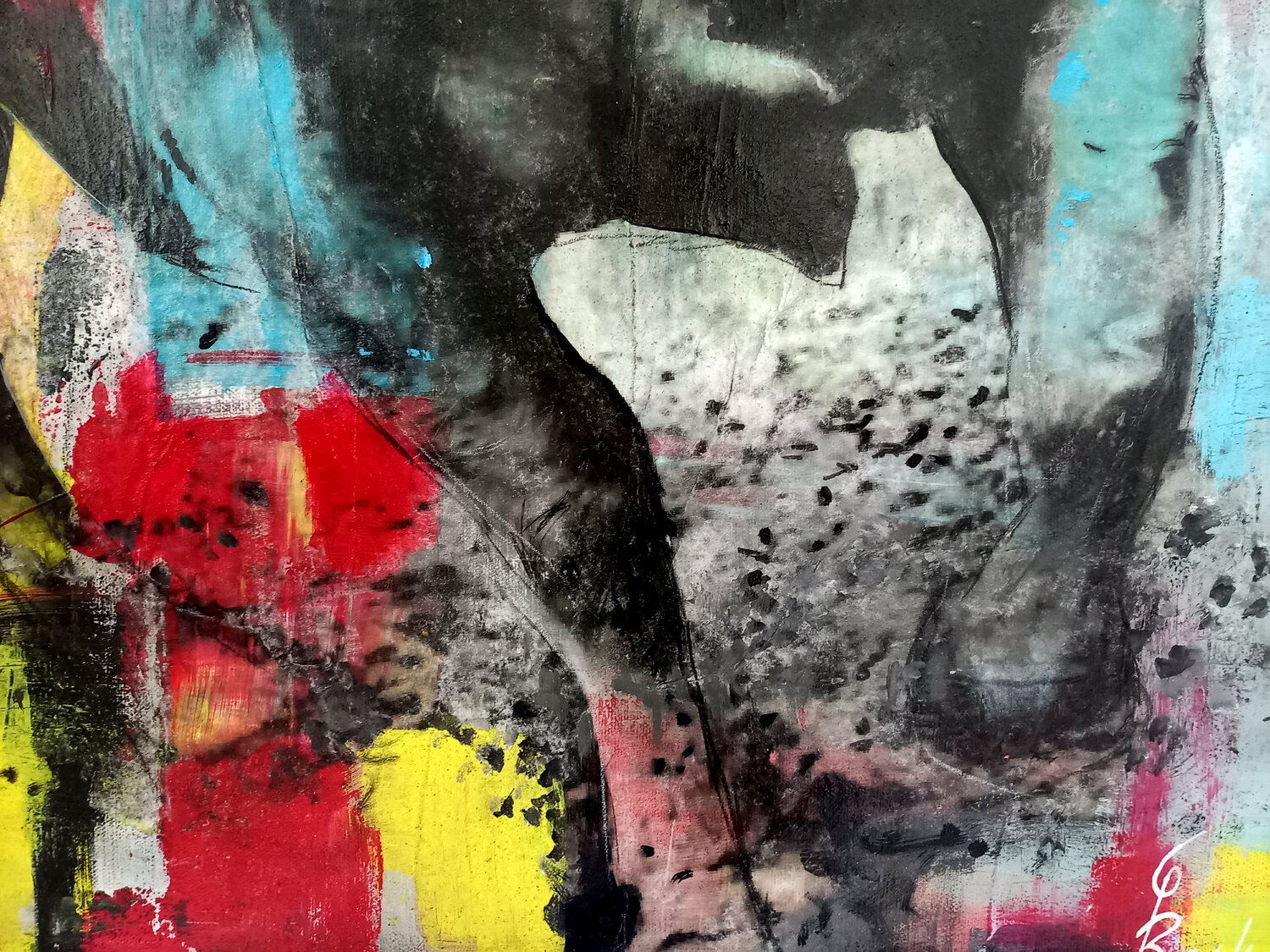 STIER II by Susanne Reske (2022) : Painting Acrylic, Graphite on Canvas ...