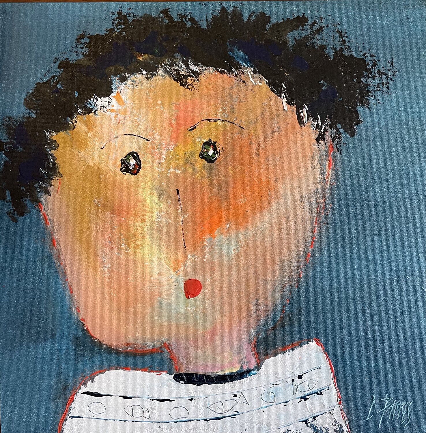 Auguste by Christine Barres (2024) : Painting Acrylic on Canvas - Singulart