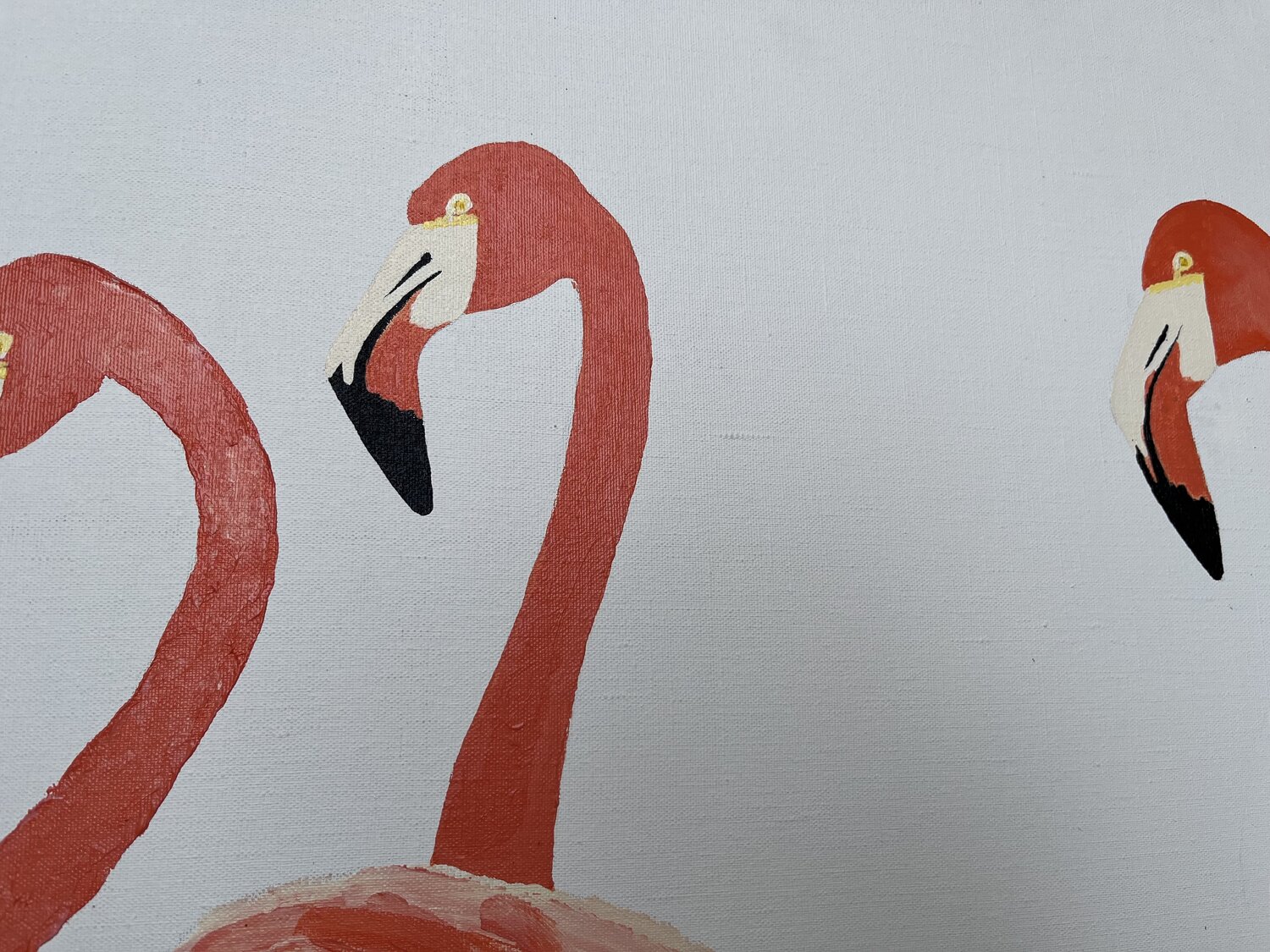 Constellation Flamingo. Family (MW-02) von Kate Nych (2019): Malerei ...