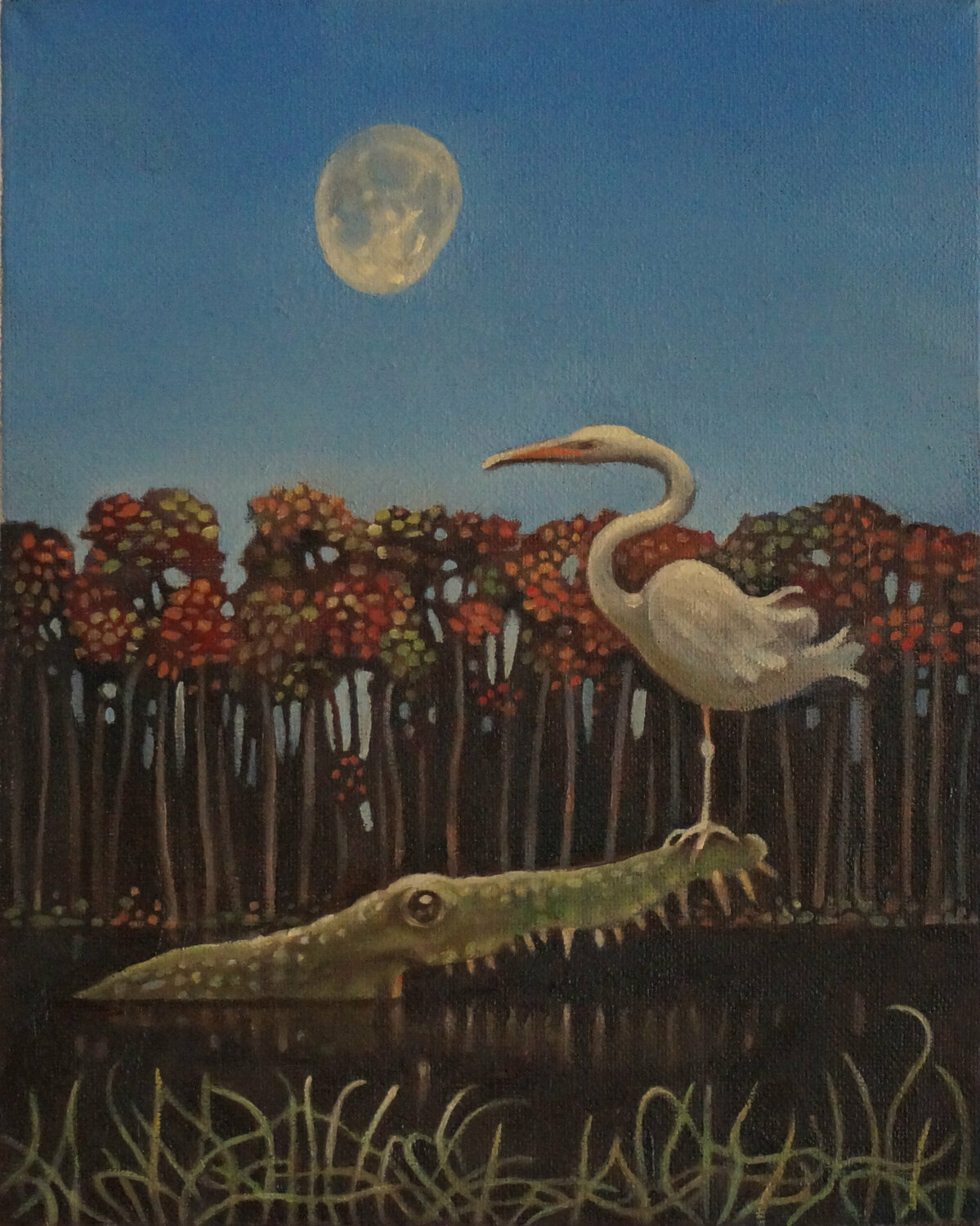 Ascension from muddy waters by Rory Mitchell (2021) : Painting Oil on ...