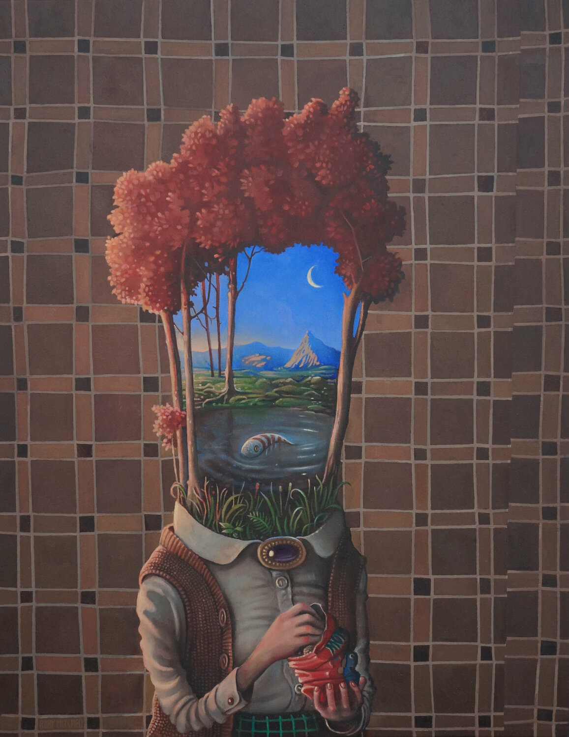 Hot 'n' Spicy by Rory Mitchell (2021) : Painting Oil on Canvas - Singulart