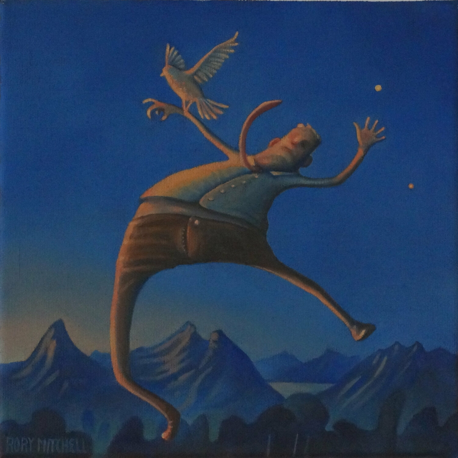 A baffled world (study) de Rory Mitchell (2022) : Peinture Huile sur ...