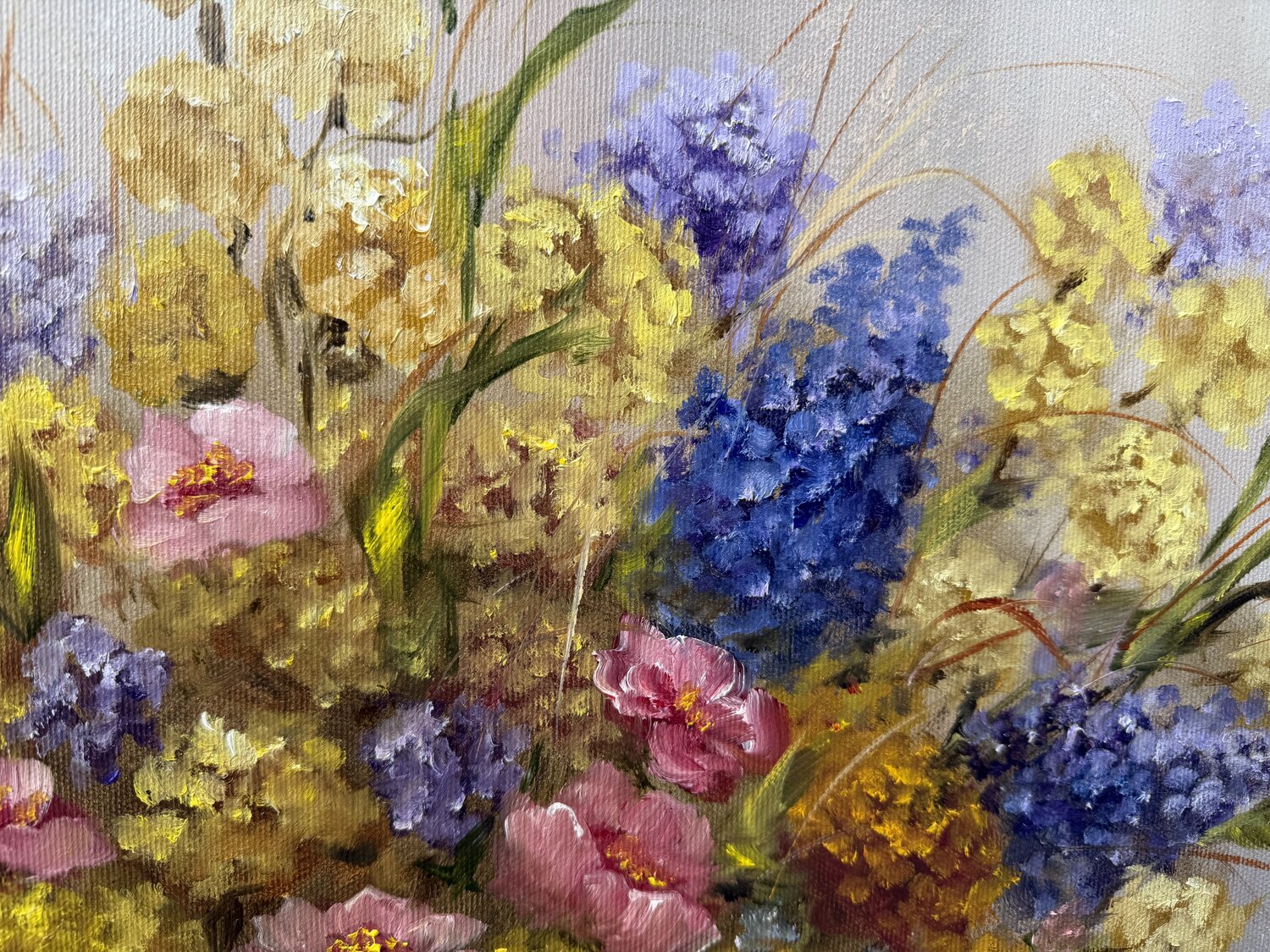 Bouquet of Tender Light by Tanja Frost (2026) : Painting Oil on Canvas ...