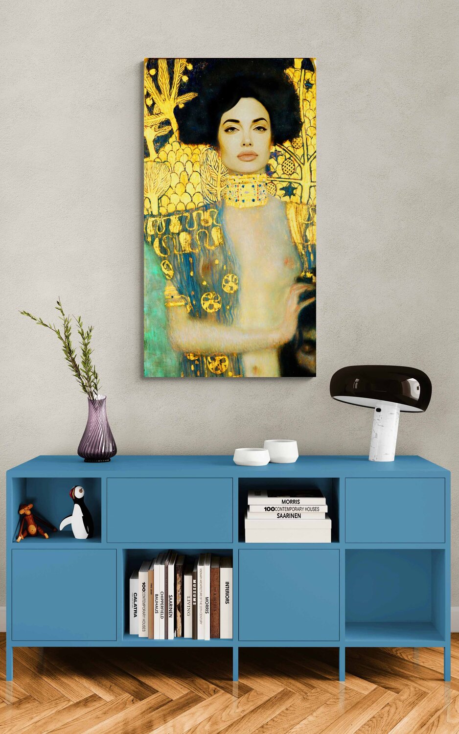 Angelina Jolie. Judith by Klimt - art nouveau symbolism celebrity ...