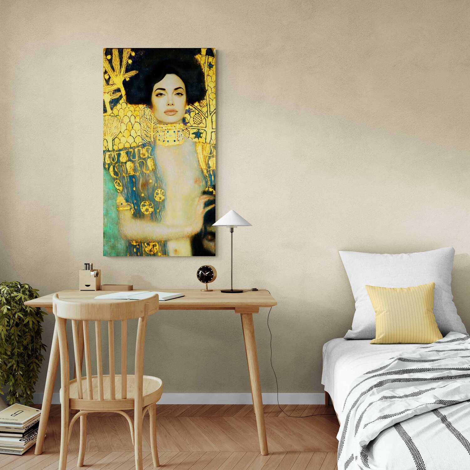 Angelina Jolie. Judith by Klimt - art nouveau symbolism celebrity ...