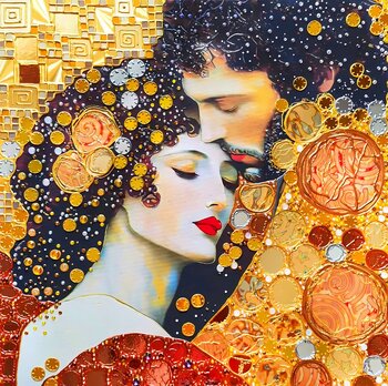 Love original wall art. Golden bronze decorative artwork for home decor ...