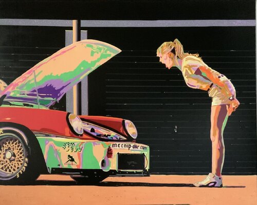 Ceci n’est pas une Coccinelle by Ludo Knaepkens (2025) : Painting ...