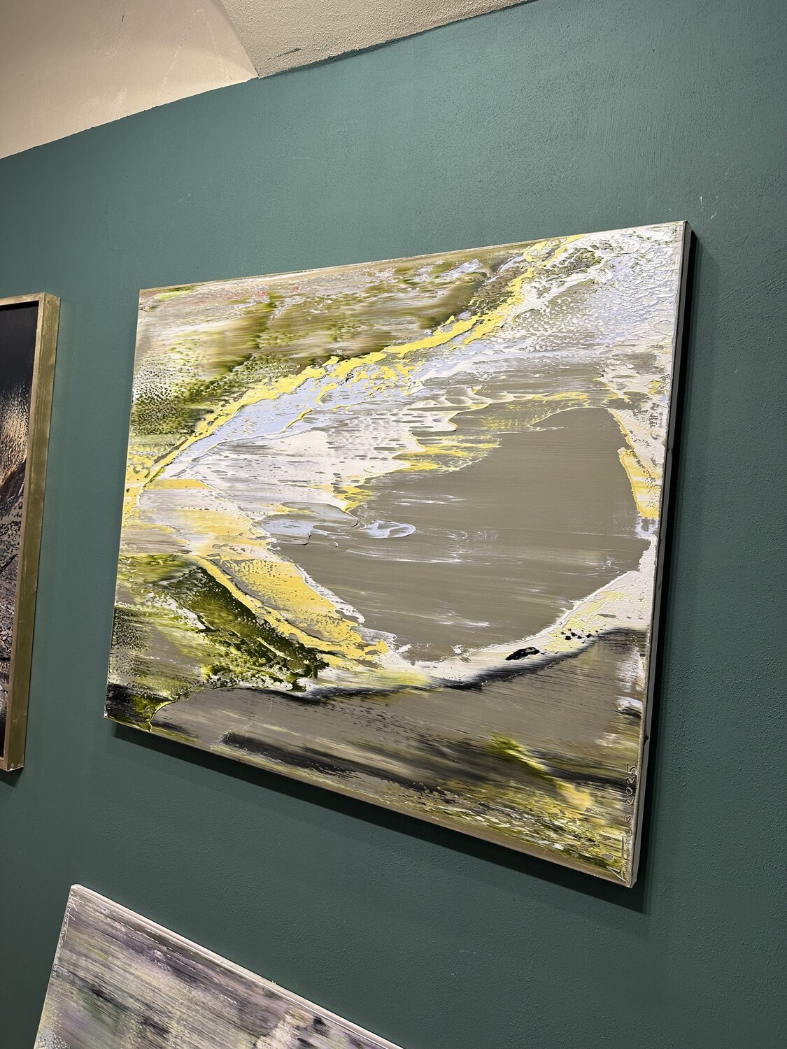 Bay of Flowers by Arturas Lapajevas (2025) : Painting Oil on Canvas ...