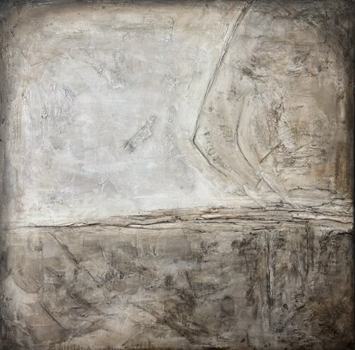 Storm Within by Ashley Alexandra (2024) : Painting Acrylic, Sand on ...