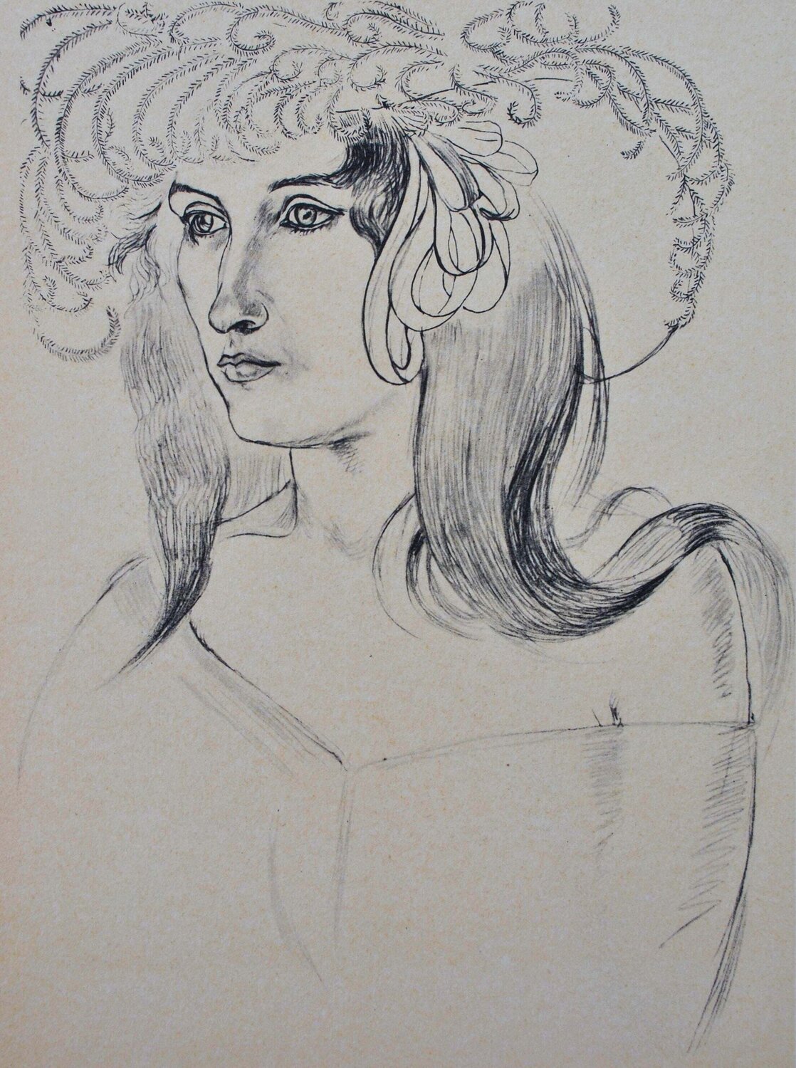Femme au grand chapeau by Henri Matisse (1954) : Print Lithography ...