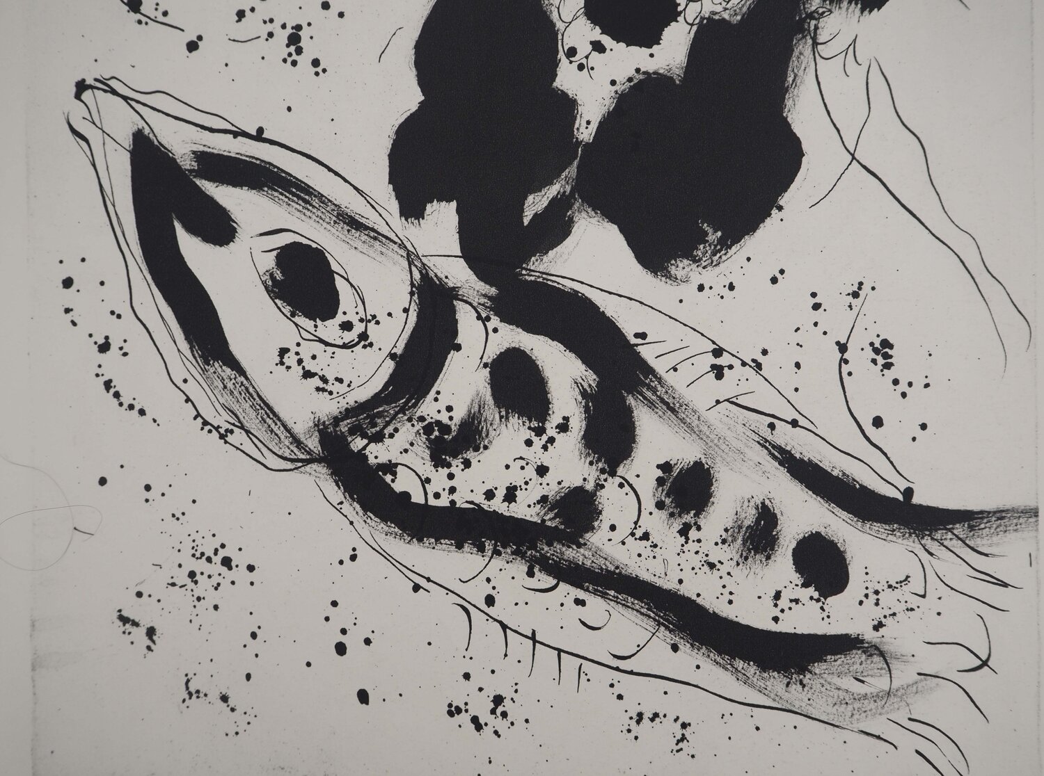 La Bible, Jonas et le poisson, Héliogravure de Marc Chagall (1960 ...