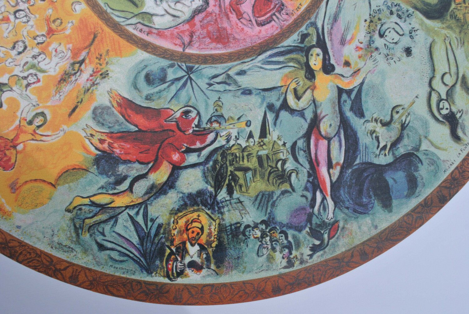 Plafond de l'opéra Garnier de Marc Chagall (1989) : Impression ...