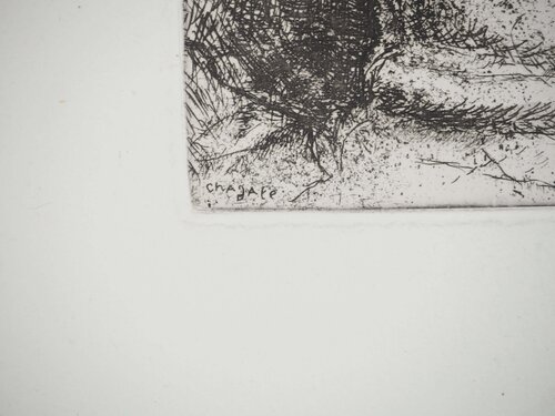 Samson renverse les colonnes, c by Marc Chagall (1939) : Print ...