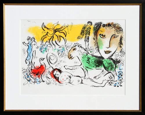 Homecoming from XXe Siecle. Chagall Monumental de Marc Chagall (1973 ...