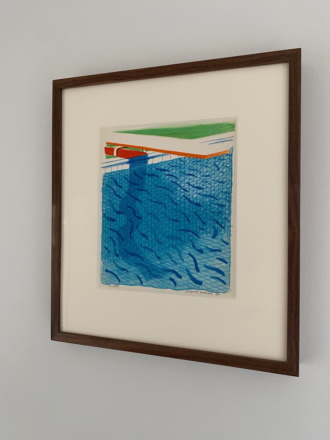 Pool Made with Paper and Blue Ink for Book, from Paper Pools de David ...