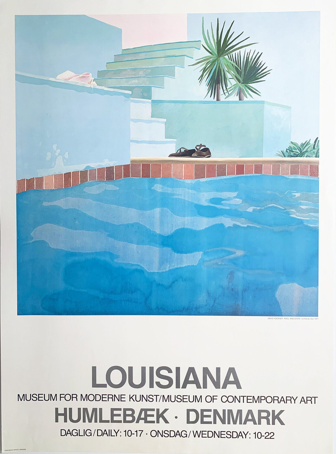 David Hockney Poster, Louisiana Museum for Moderne Kunst/ Museum of ...