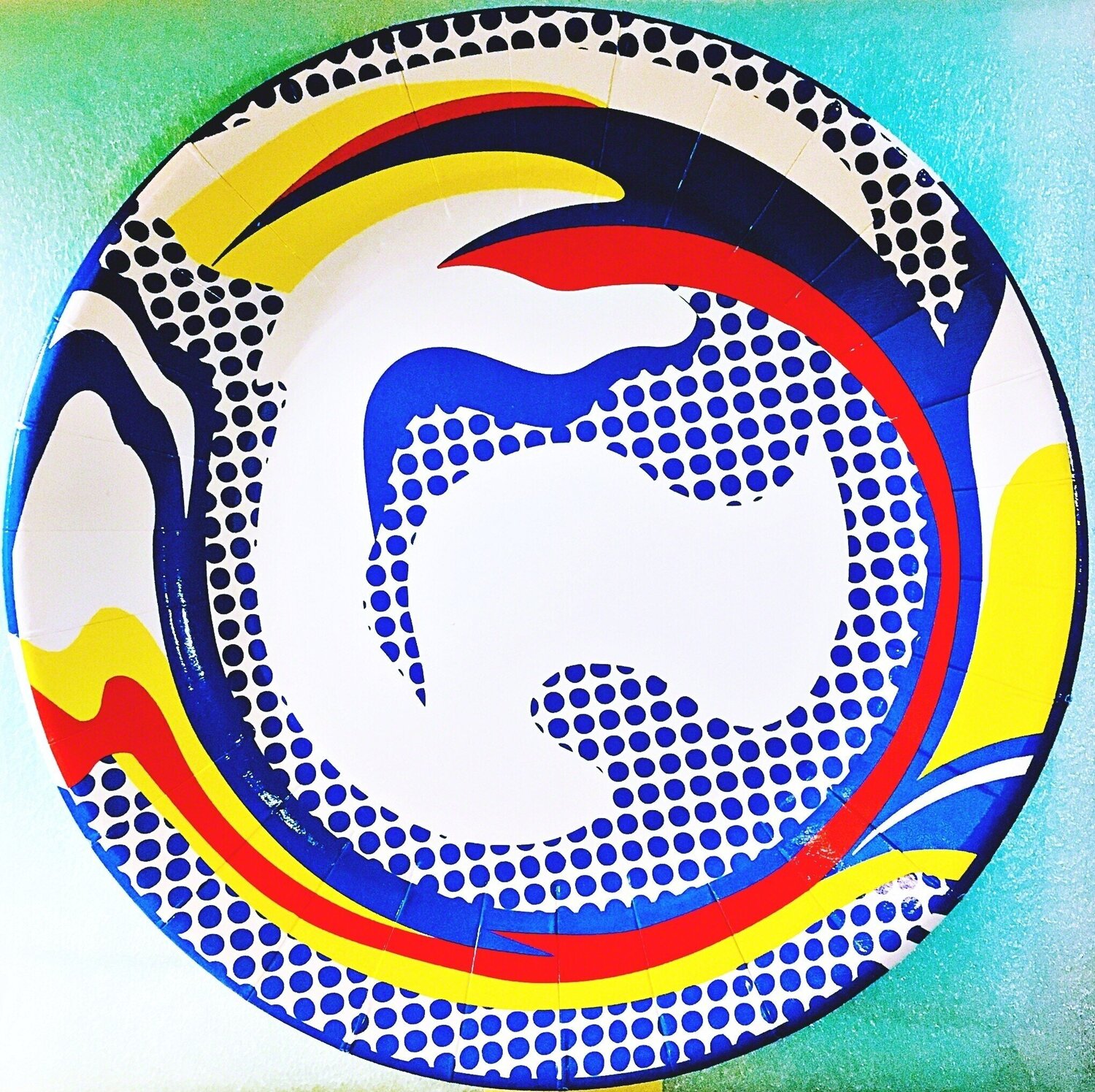 Screenprinted Paper Plate by Roy Lichtenstein (2013) : Print Screen ...