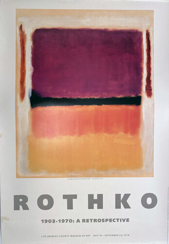 Mark Rothko, 1903 -1970: A Retrospective, Los Angeles County Museum of ...