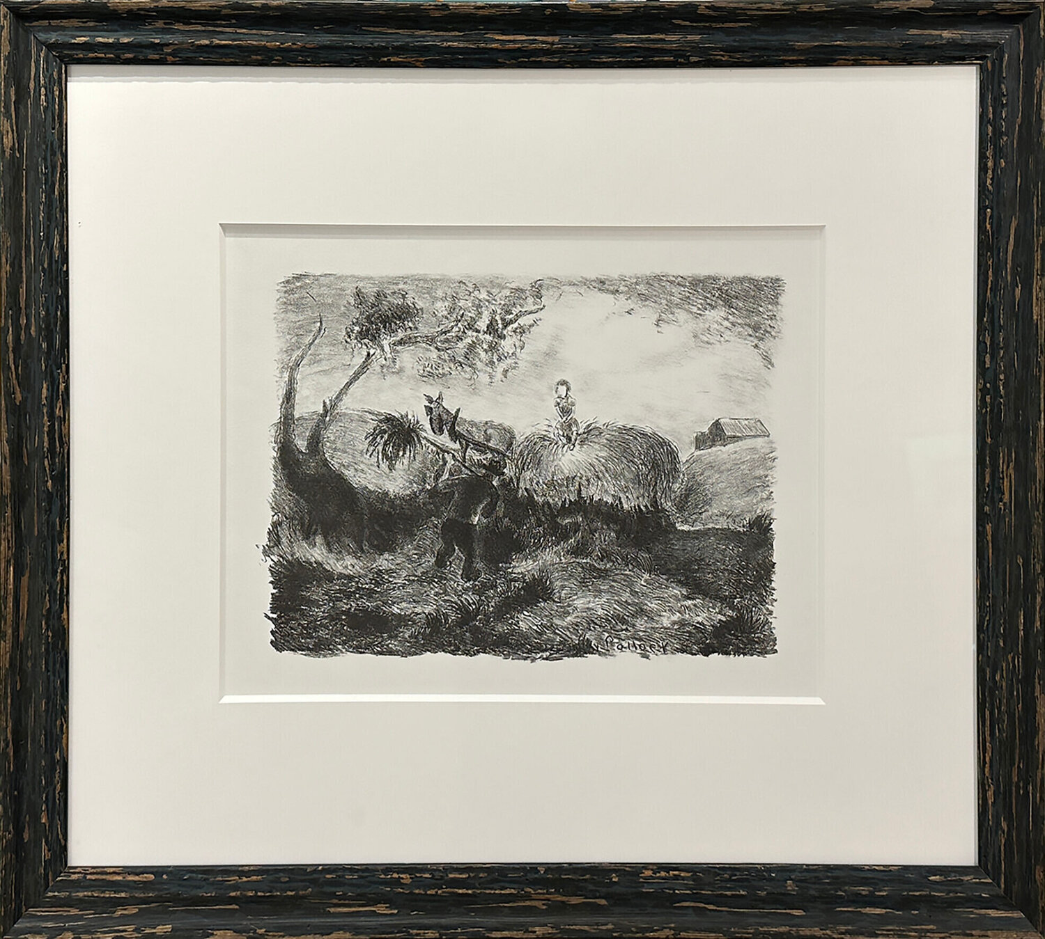 Stacking Hay by Jackson Pollock (N.D) : Print Lithography - Singulart