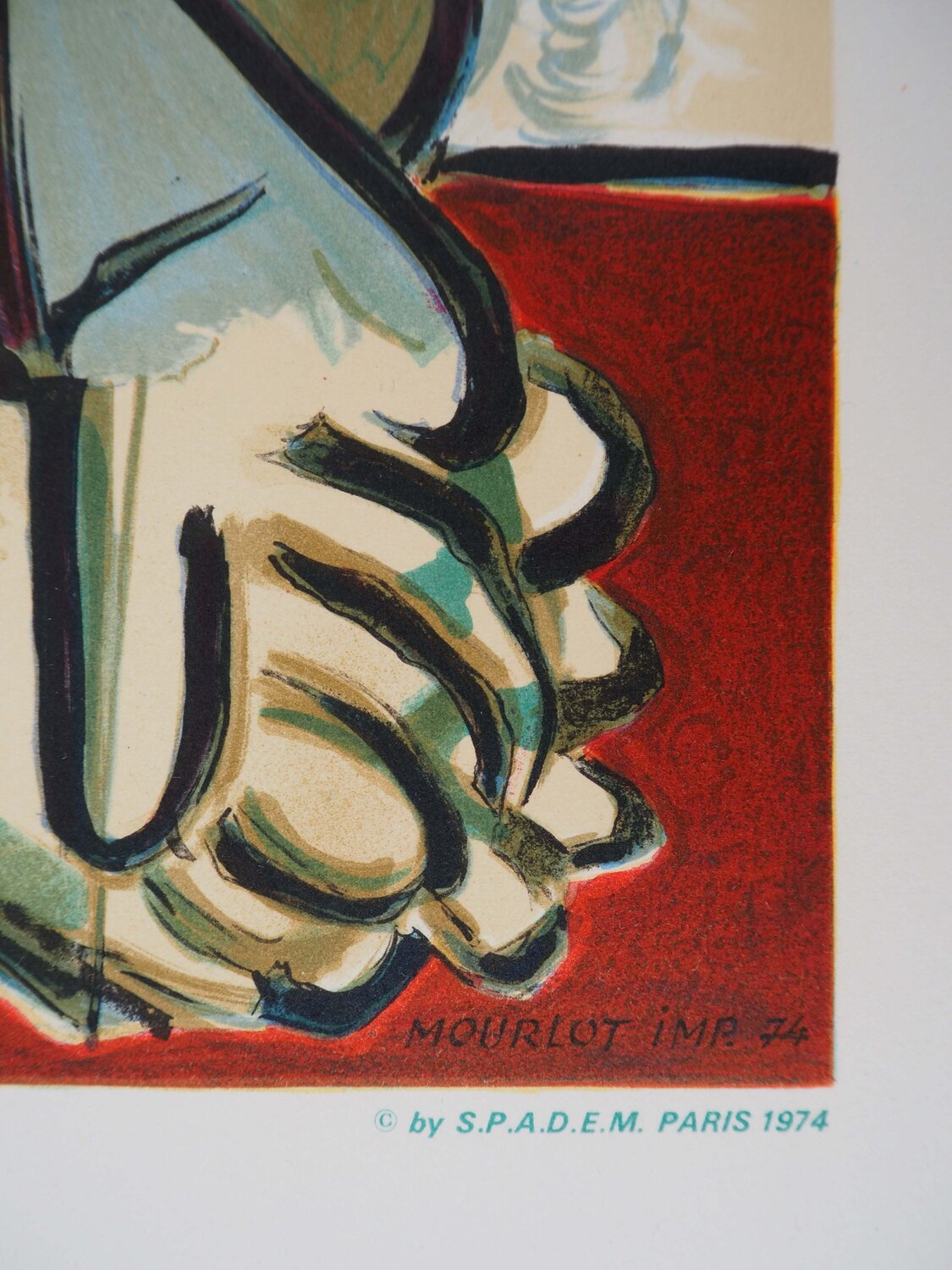 Femme nue au bonnet turc de Pablo Picasso (1974) : Édition Lithographie - Singulart