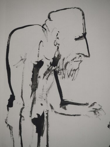 L'homme bossu et la jeune femme nue by Pablo Picasso (1954) : Print ...